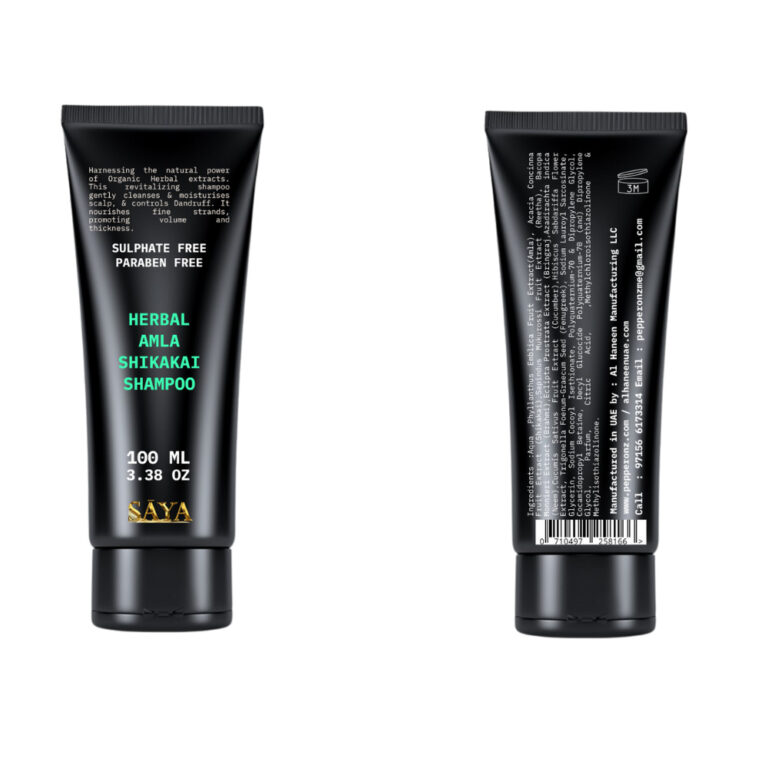 Herbal Shampoo – Shikakai-Amla- To Stimulate Hair Growth – Saya UAE